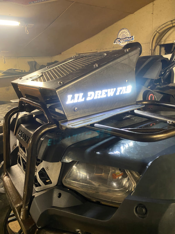 V1 HONDA ATV RADIATOR RELOCATION KIT UPDATED – Lil Drew Fab